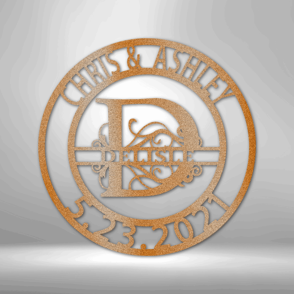 Monogram Metal Signs – NDMerchandise